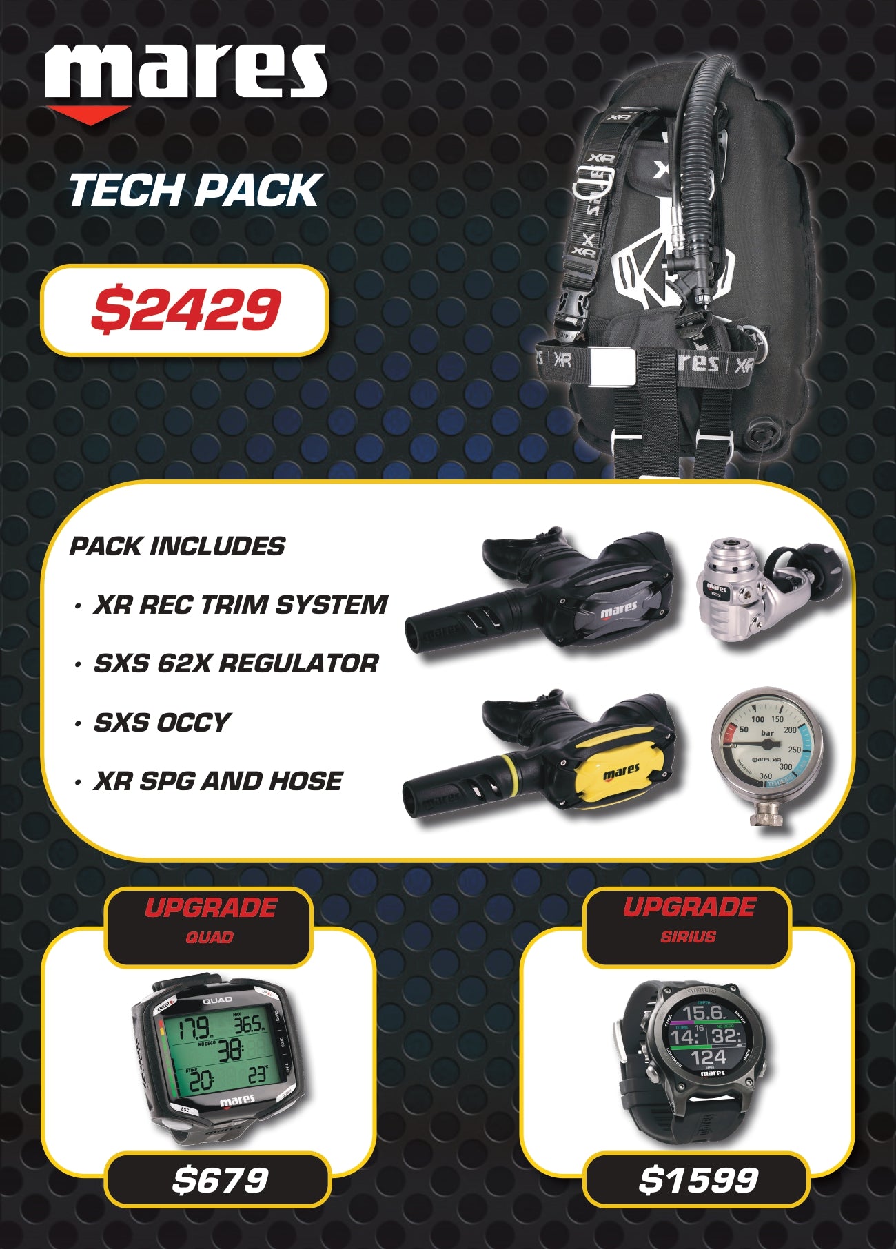 Mares Tek Package – Dive Swansea